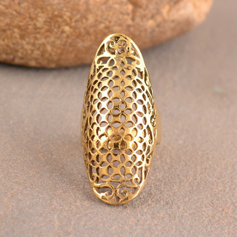 Long Finger Rings - Etsy