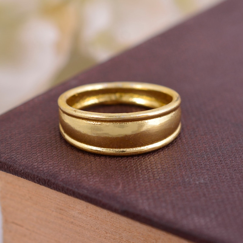 Gold Simple Ring - Etsy