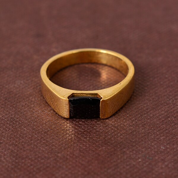 Obsidian Mens Ring - Etsy