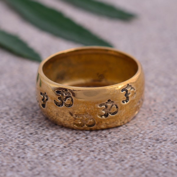 Om Ring - Etsy