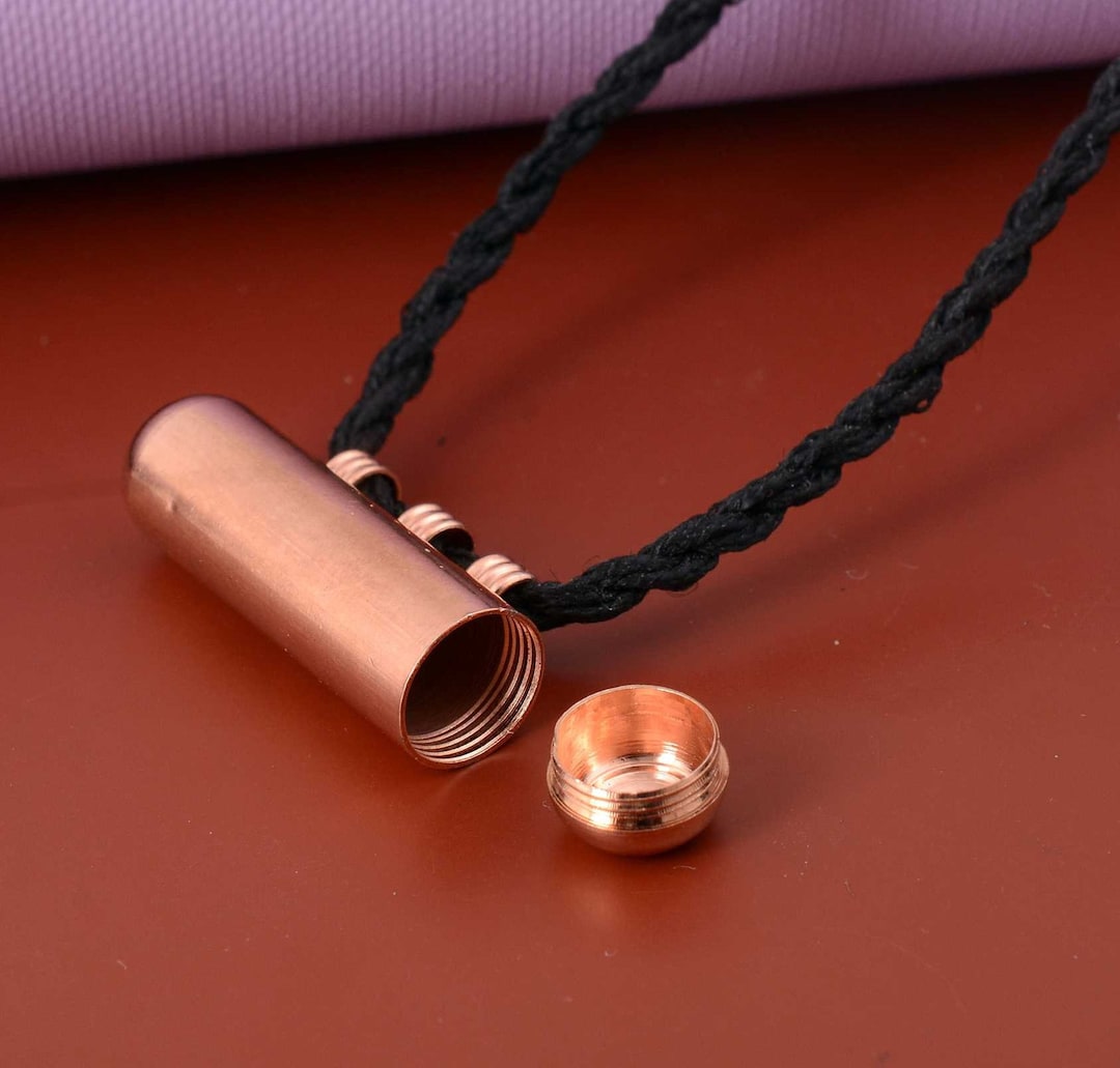 Vintage Indian Copper Taweez Amulet Prayer Box Pendant - Etsy