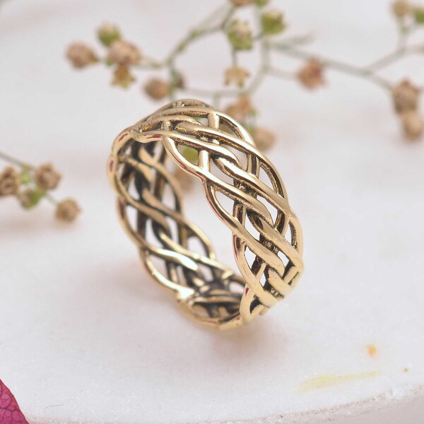 Hand Woven Ring - Etsy