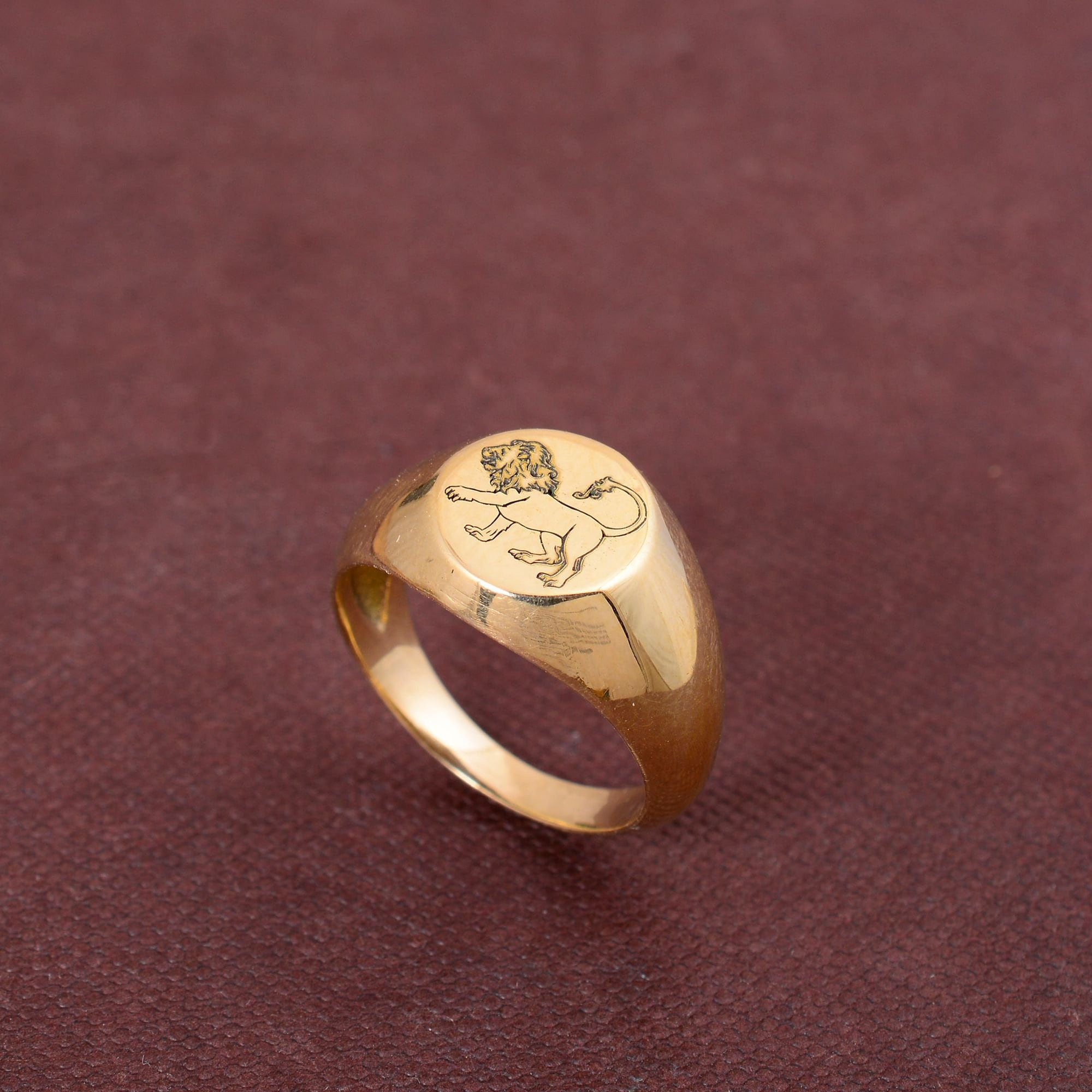 Zodiac Ring Zodiac Signet Ring Gold Signet Ring Astrology - Etsy UK