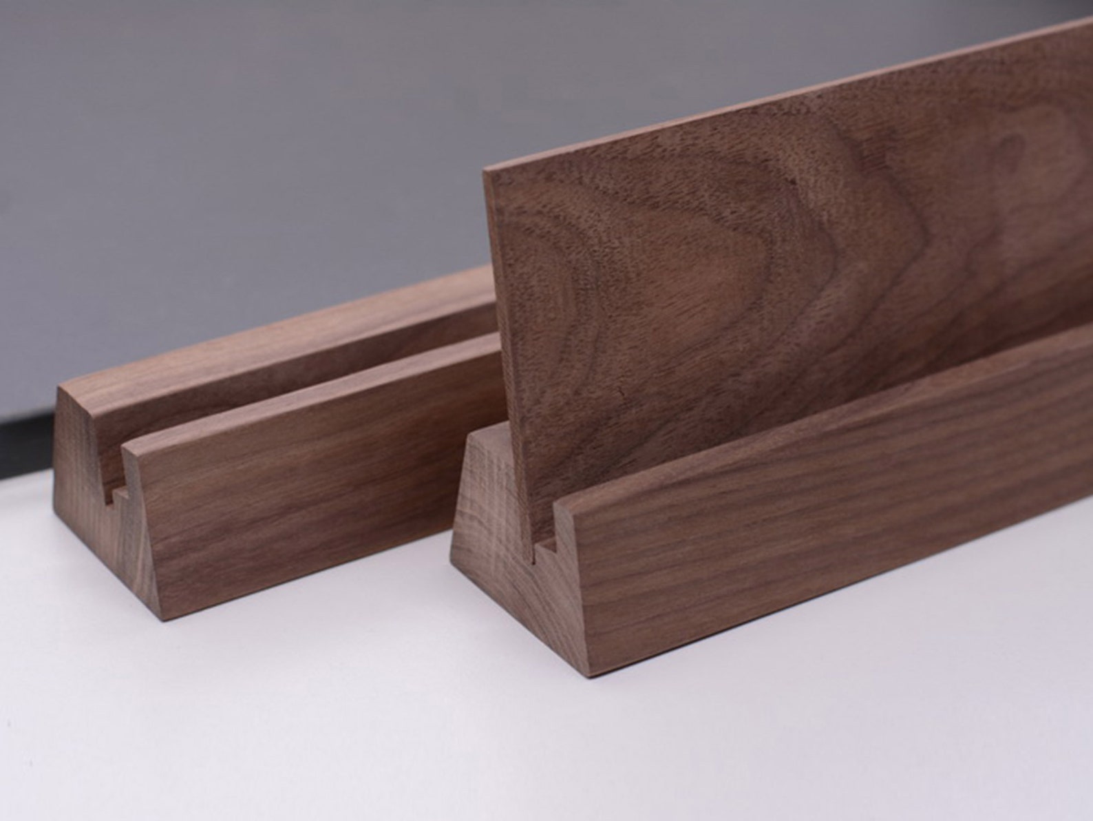 Wood Table Calendar Stands Calendar Card Holder Walnut Table - Etsy