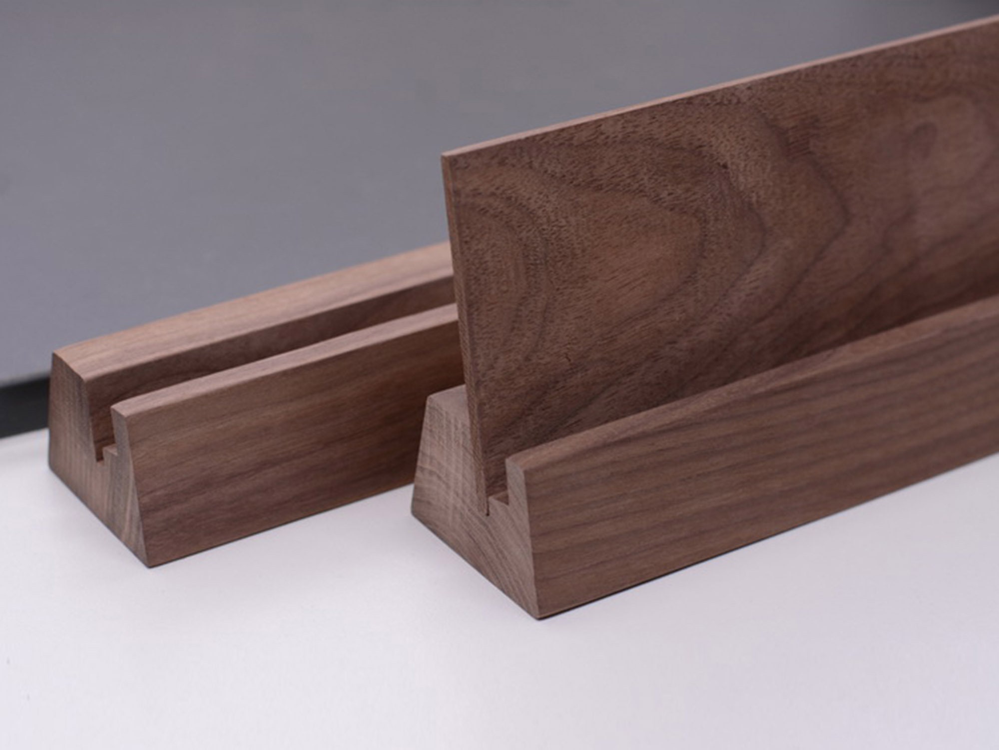 Wood Table Calendar Stands Calendar Card Holder Walnut Table - Etsy