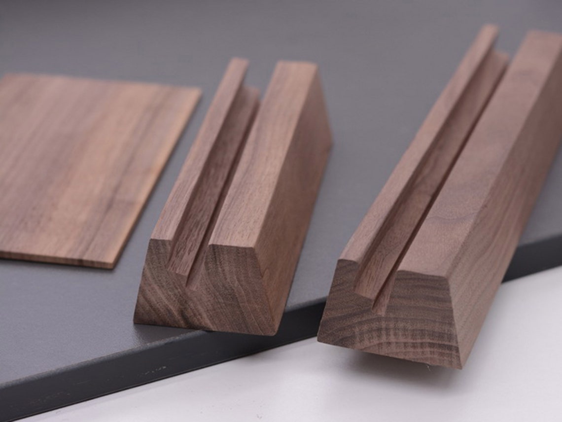 Wood Table Calendar Stands Calendar Card Holder Walnut Table - Etsy