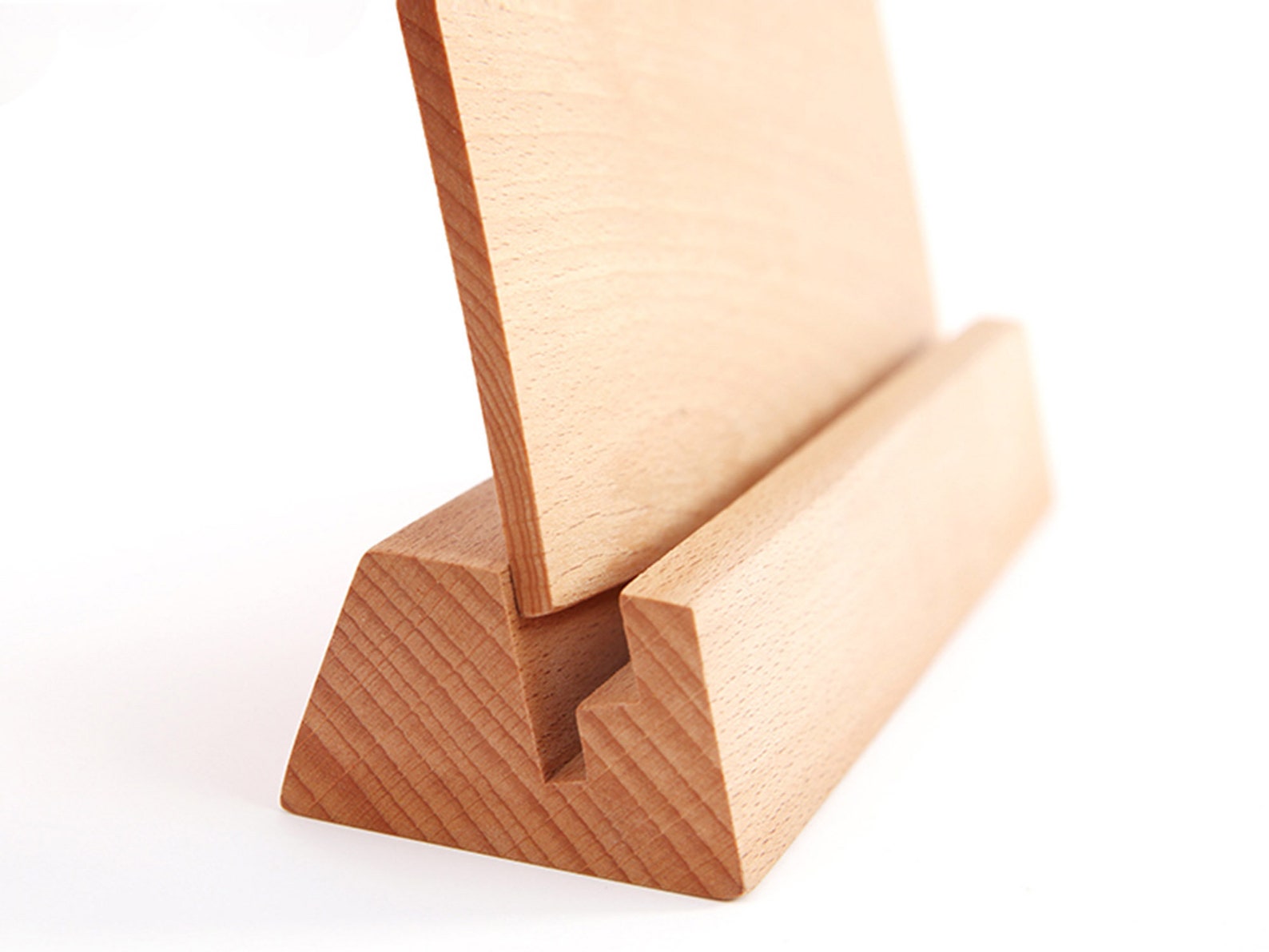 Wood Table Calendar Stands Calendar Card Holder Walnut Table - Etsy