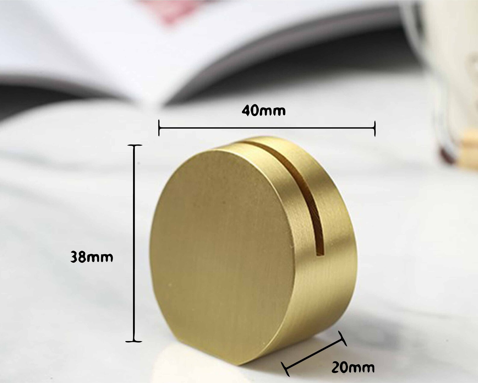 Brass Stainless Steel Card Holder Card Photo Holder Brass - Etsy