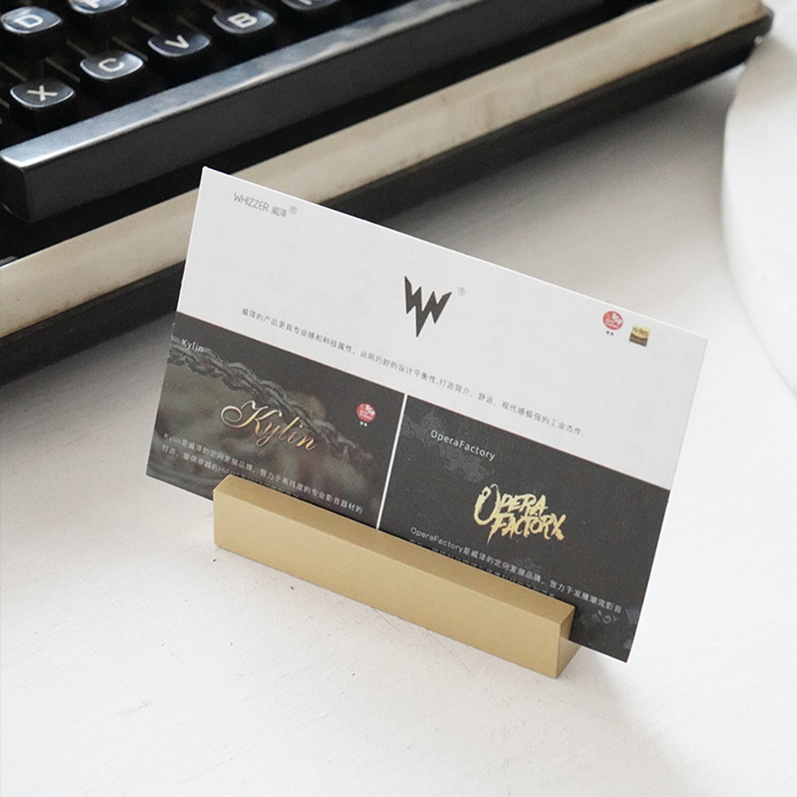 Brass Stainless Steel Card Holdercard Photo Holder Brass - Etsy