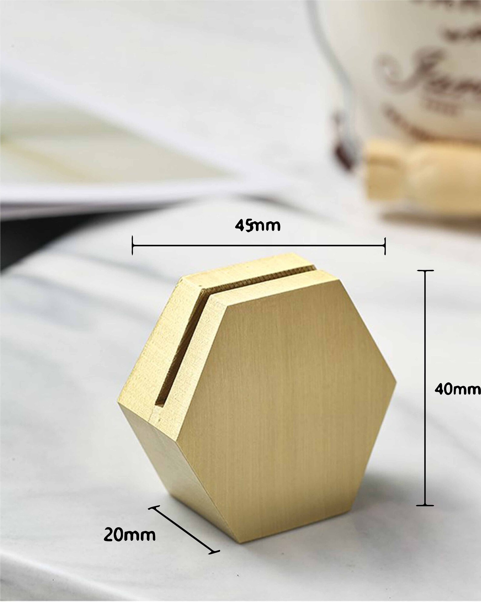 Brass Stainless Steel Card Holder Card Photo Holder Brass - Etsy