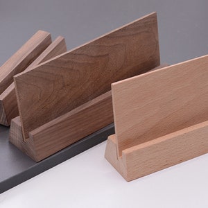 Wood Table Calendar Stands,calendar Card Holder, Custom Engraved Table ...
