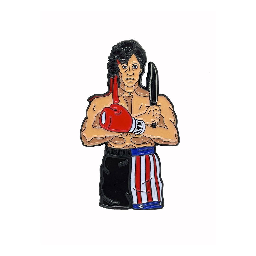 Rambo / Rocky Enamel Pin limited Edition /100 - Etsy