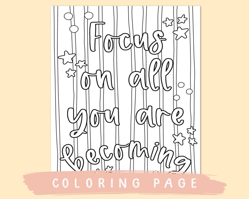 Colouring Page Bundle Printable Coloring Pages Quote - Etsy