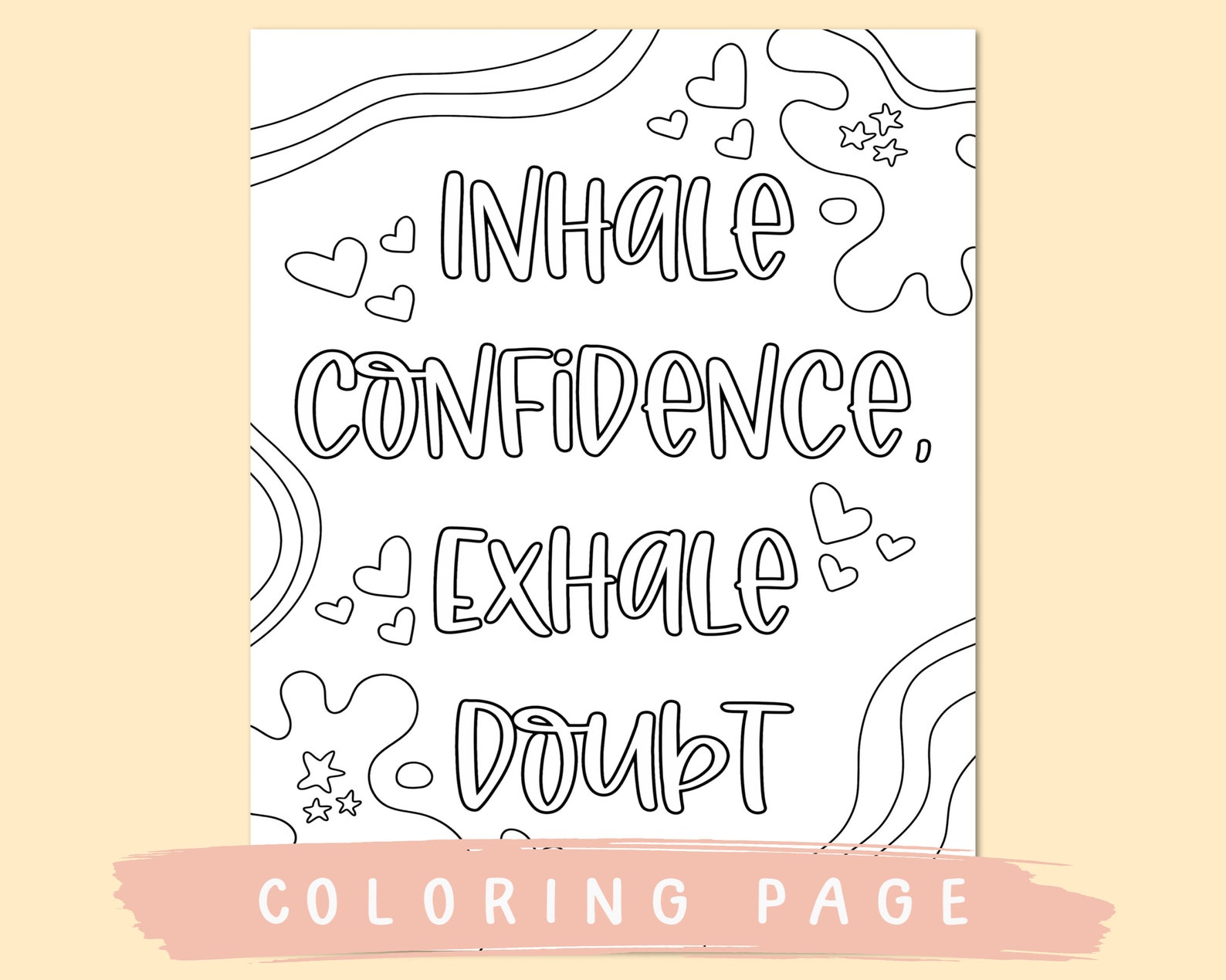 Colouring Page Bundle, Printable Coloring Pages, Quote Coloring Pages ...