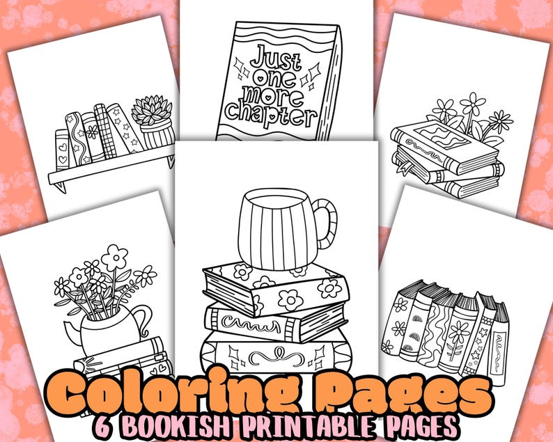Cosy Coloring Book, Simple Easy Coloring Book, Coloring Pages, Coloring ...