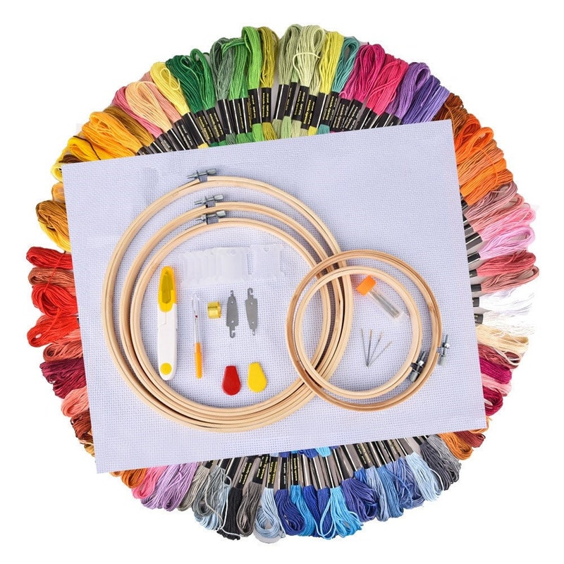 Hand Embroidery Kit - Etsy