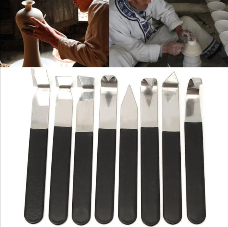 8 Pcs Chattering Tools for Pottery Ceramicsand Clay - Etsy