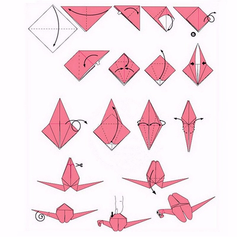 Square origami paper store