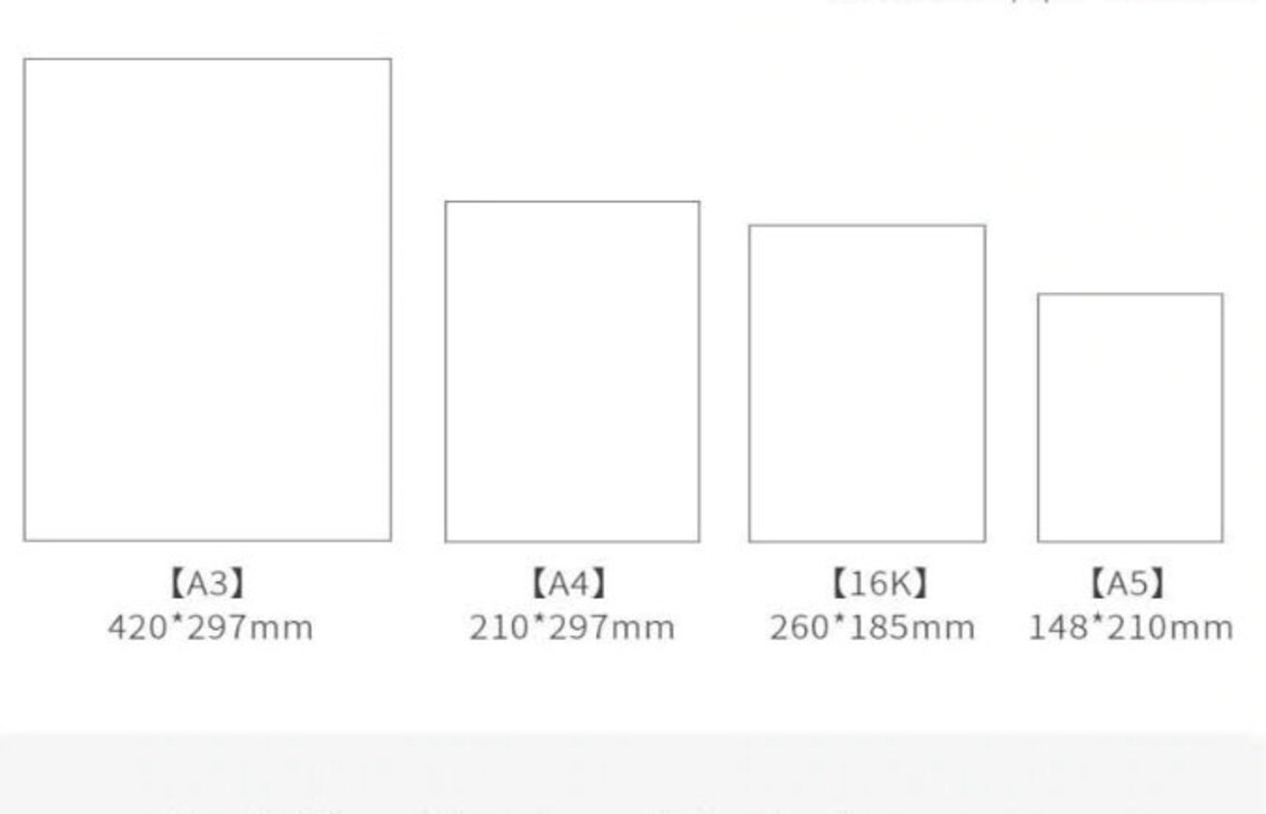 Professional Sketchbook for Drawing Painting A3/A4/A5 - Etsy