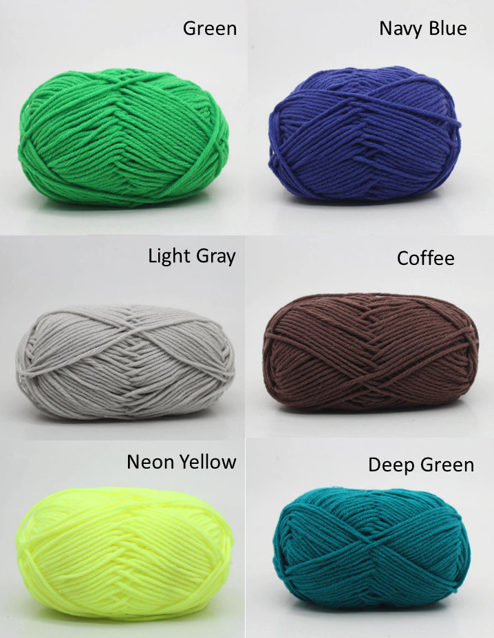 Milk Cotton Yarn for Baby Clothes and Doll Making Very Soft - Etsy