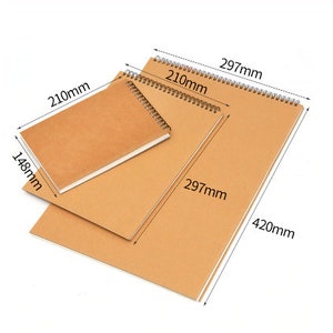 Professional Sketchbook for Drawing, Painting |A3/A4/A5 | Coil-top ...