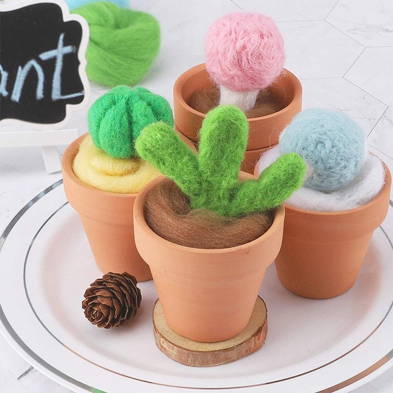 50g Wool Felt Fiber for Needle Felting High Quality Soft - Etsy Canada