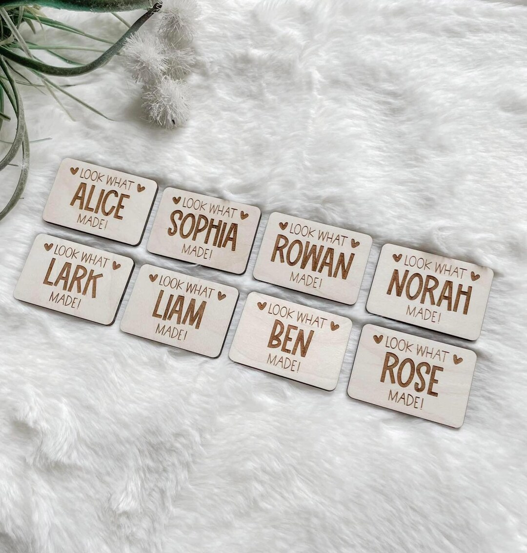 Personalized Artwork Magnet, Children's Magnet, Custom Magnet, Name ...