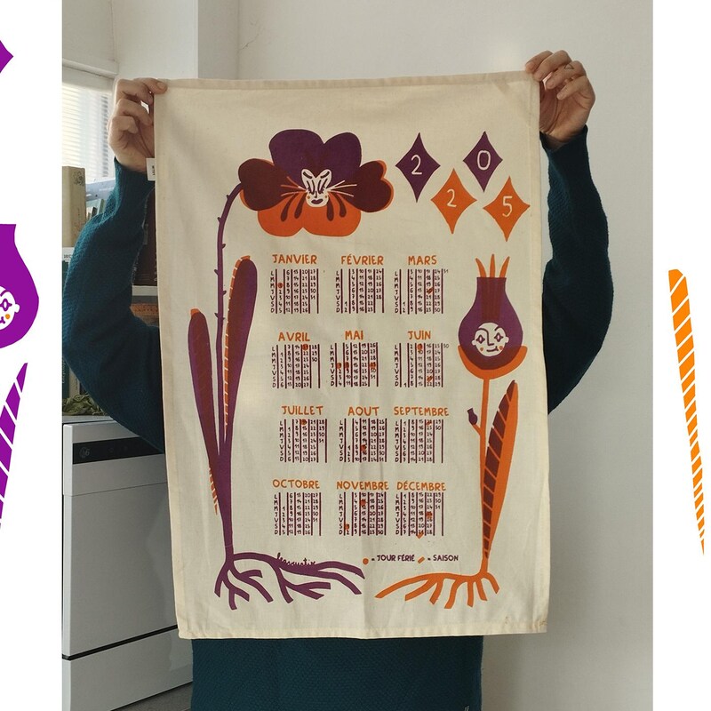 Calendar Tea Towels - Etsy