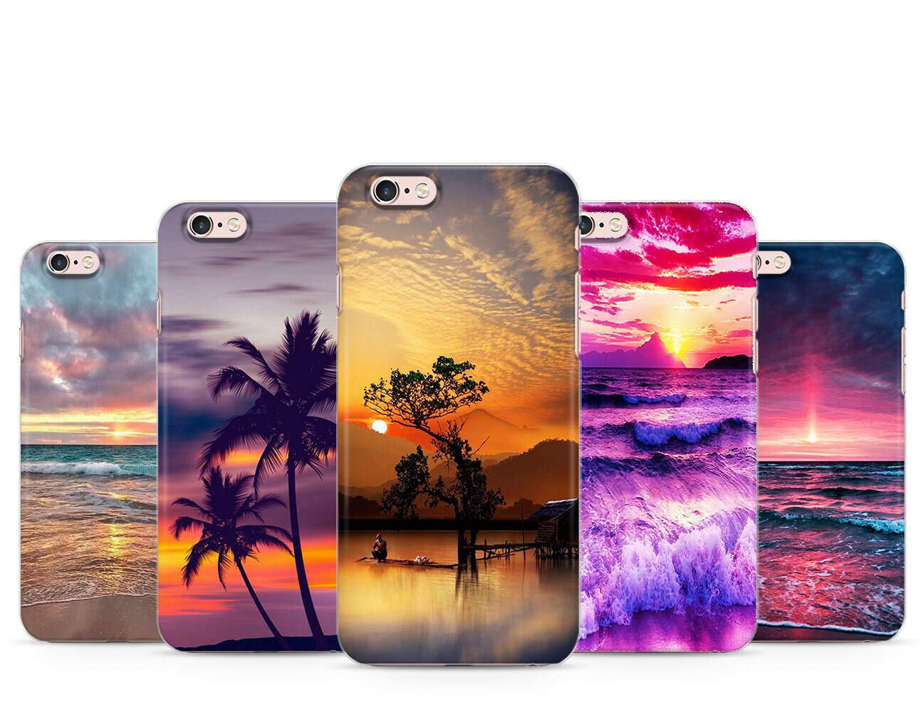 Sunset Beach Summer phone case cover for iPhone 12 11 XS 11 | Etsy