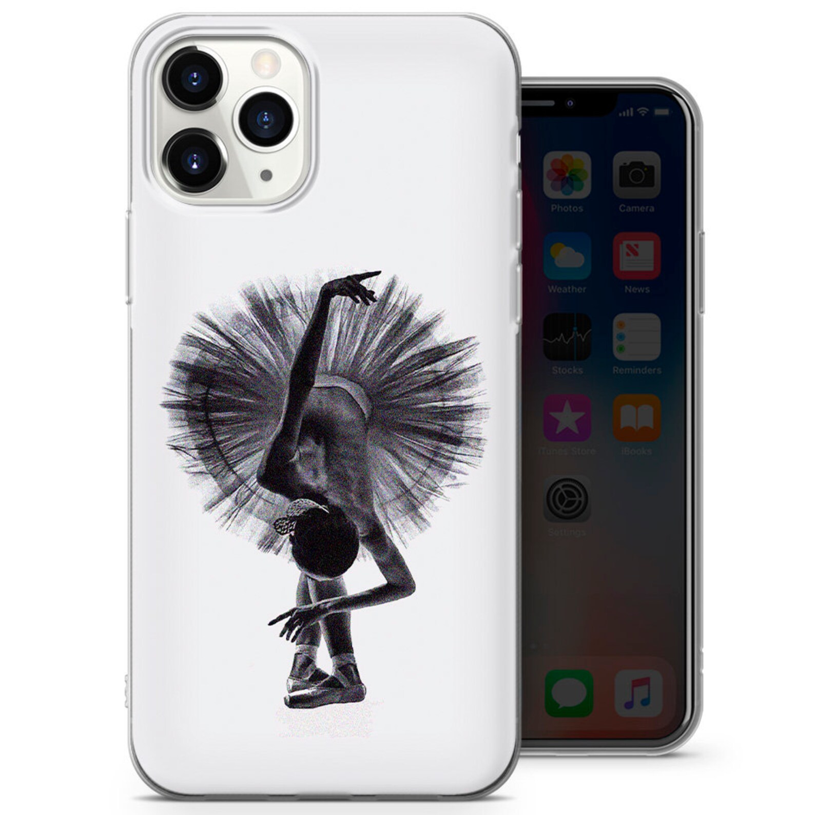 Ballet Ballerina Dance Phone Case for Fit iPhone 14, 13, 12, 11, Pro ...
