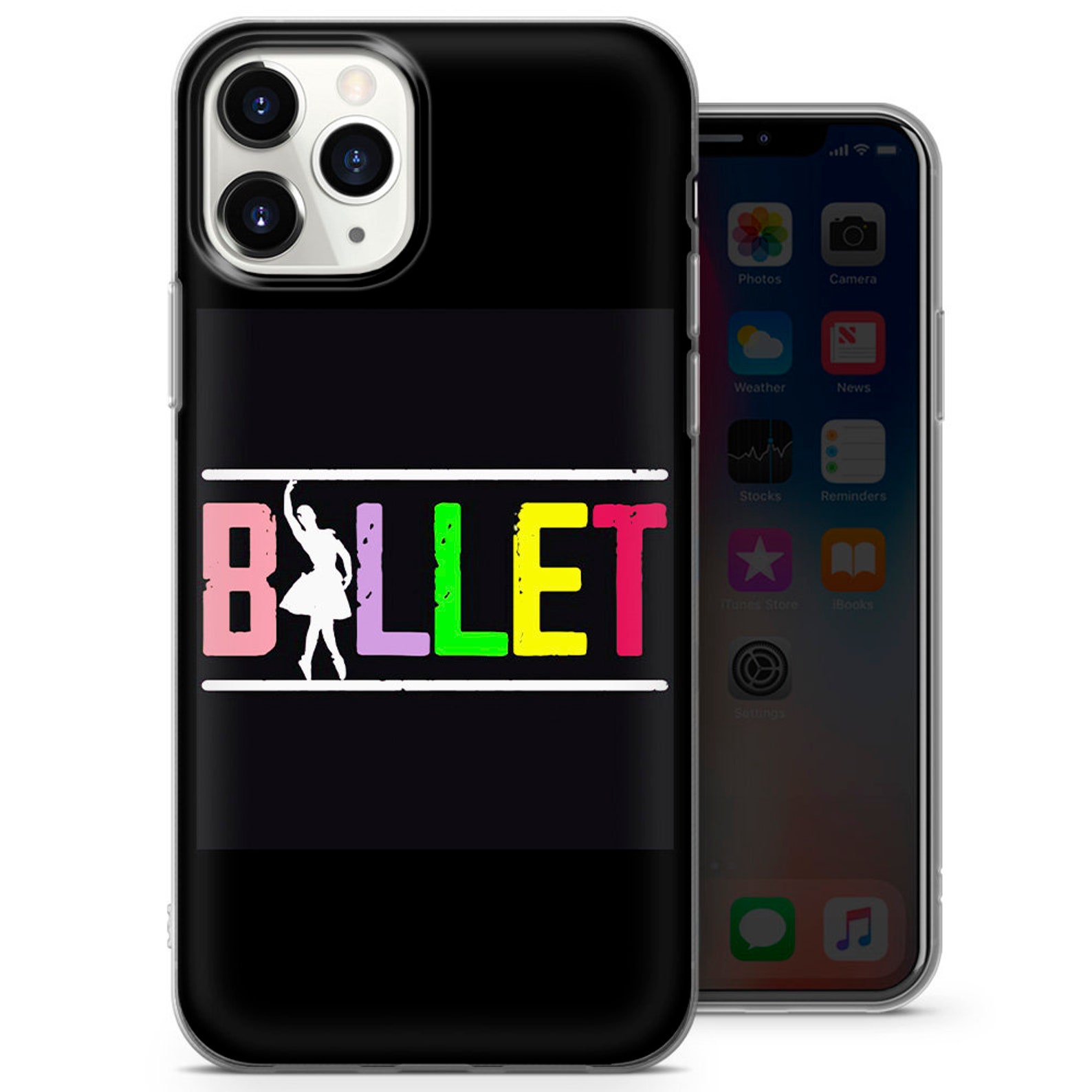 Ballet Ballerina Dance Phone Case for Fit iPhone 14, 13, 12, 11, Pro ...