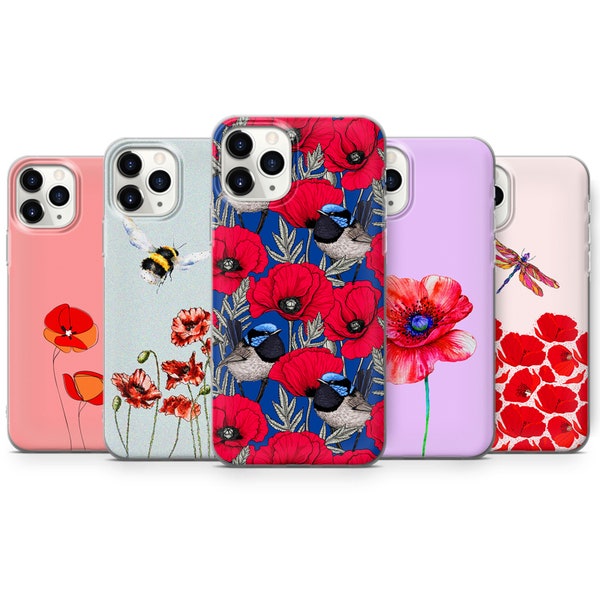 Red Phone Case - Etsy