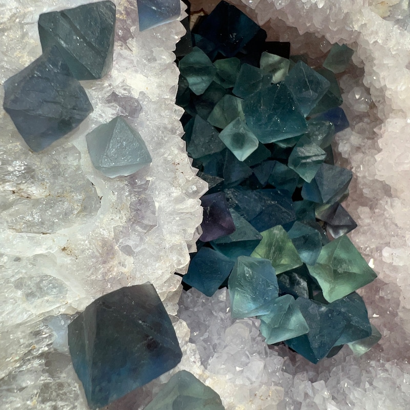 Fluorite Octahedron - Etsy