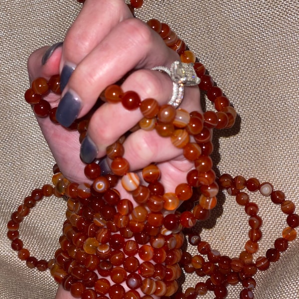 Fire Agate Jewelry - Etsy