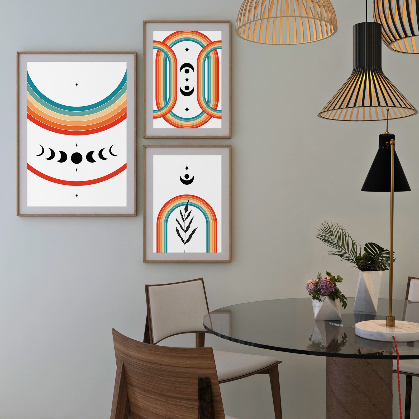 Retro Wall Art, Printable Retro Art, Printable Wall Art, Printable Art ...