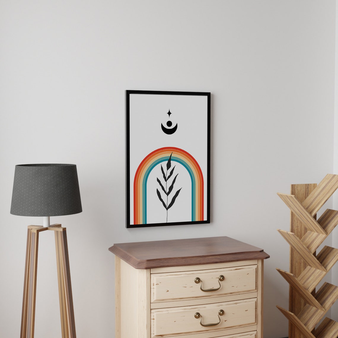 Retro Wall Art, Printable Retro Art, Printable Wall Art, Printable Art ...