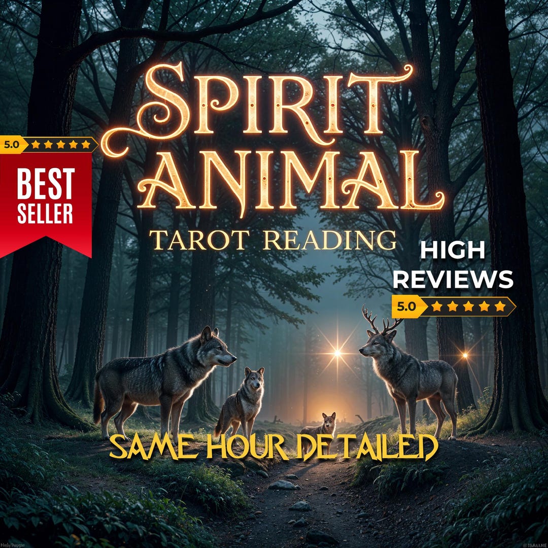 Spirit Animal Tarot Reading | Tarot Reading | Blind Reading | Brutal ...