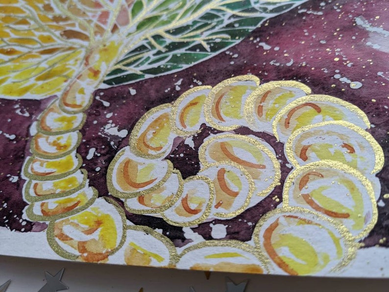 Tree of Life Placenta Art Original Womb 10 Watercolour Painting ...