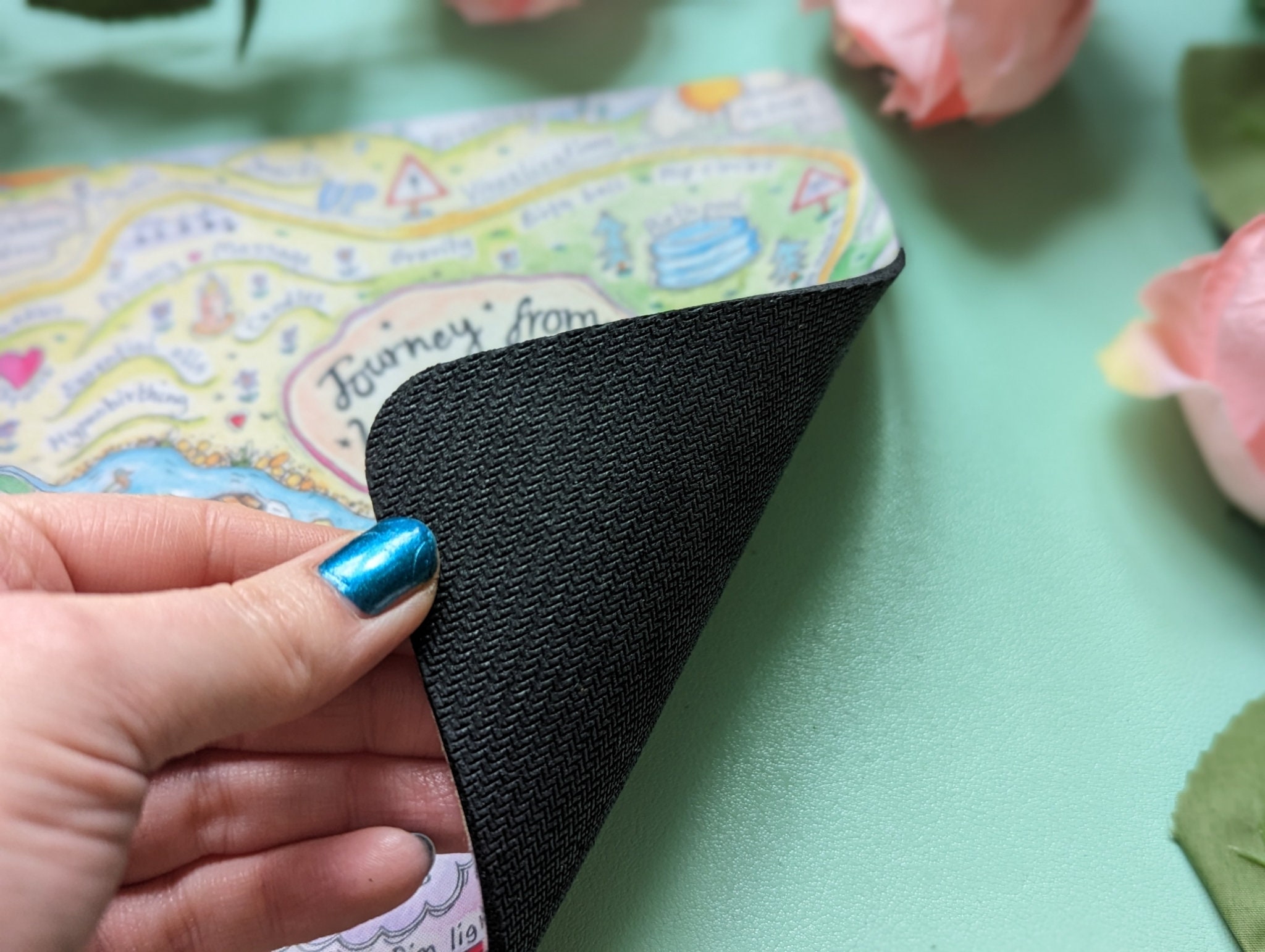 Stages of Birth Mouse Mat Desk Pad Antenatal Education Doula Gift ...