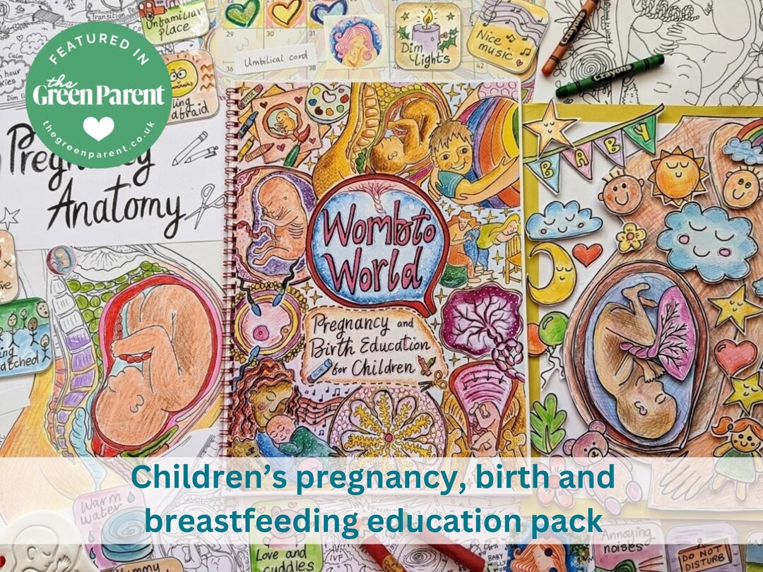 Children's Pregnancy & Birth Education Book and Activity Pack | New ...