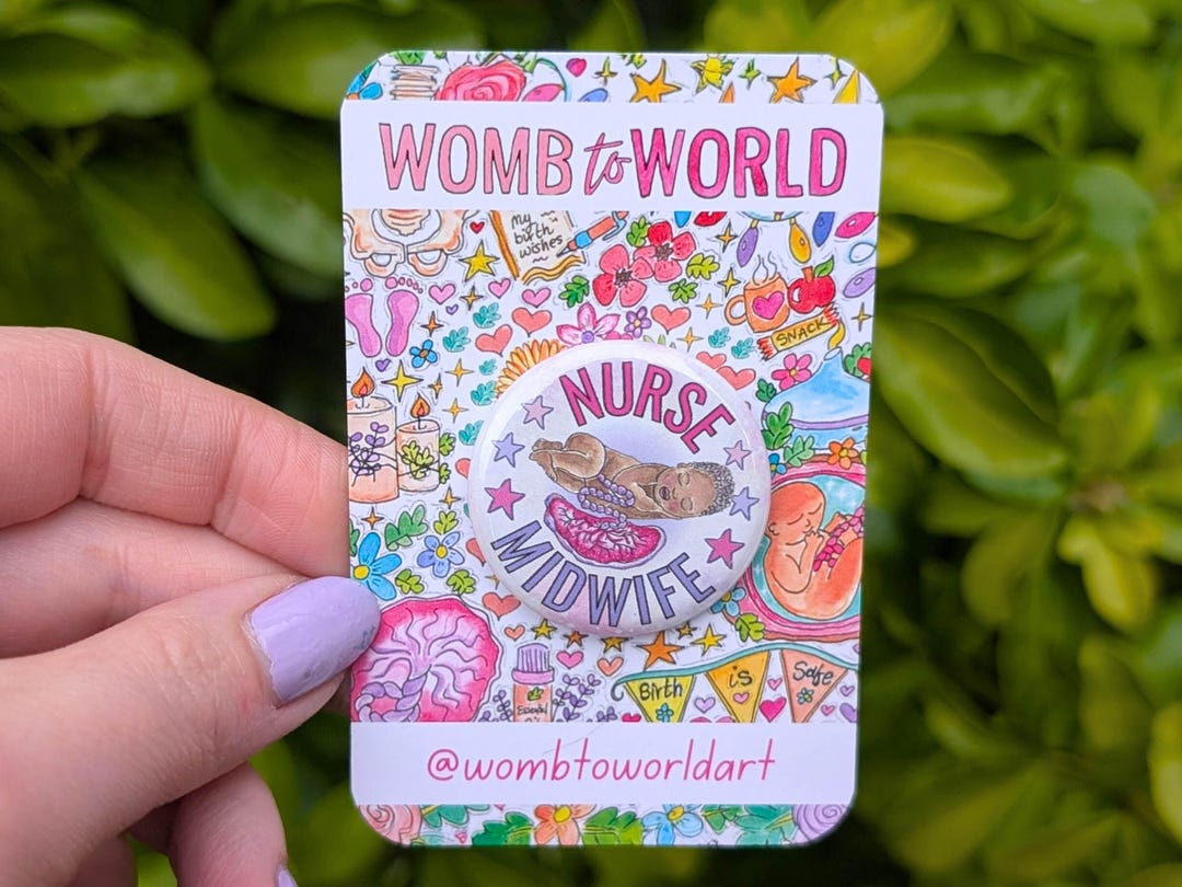Nurse Midwife Badge | Lanyard Pin Badges | Thank You for Gift Nurse ...