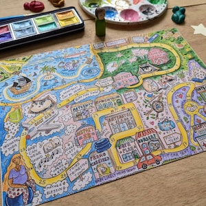 Pregnancy Milestones Stages Map A4 Download | Antenatal Education ...