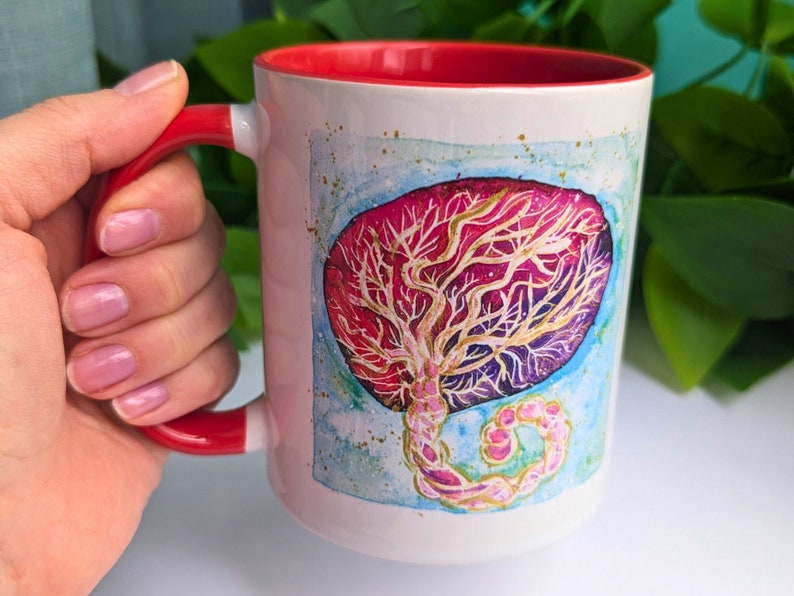 Placenta Birthkeeper Mug | Antenatal Education | Doula Gift | Midwife ...