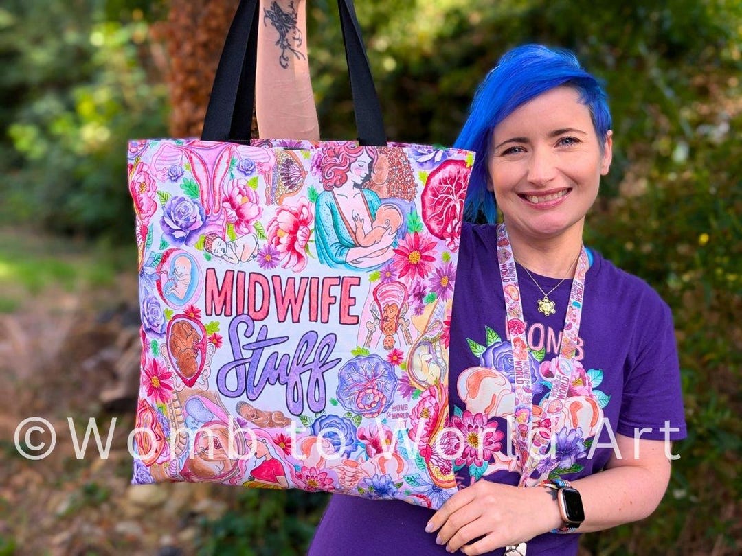 Midwife Stuff Bag | Homebirth Midwife Independent | Pregnancy Bag ...