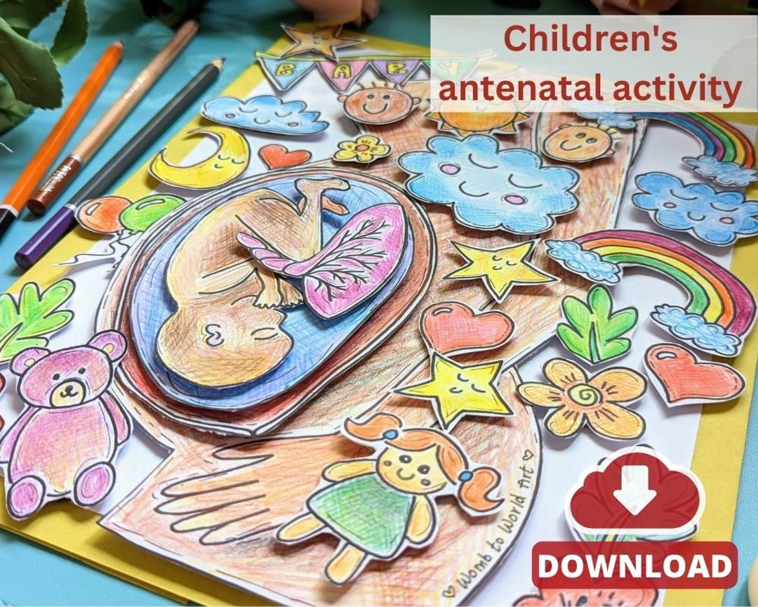 Children's Antenatal Education Activity Hypnobirthing Siblings Kit ...