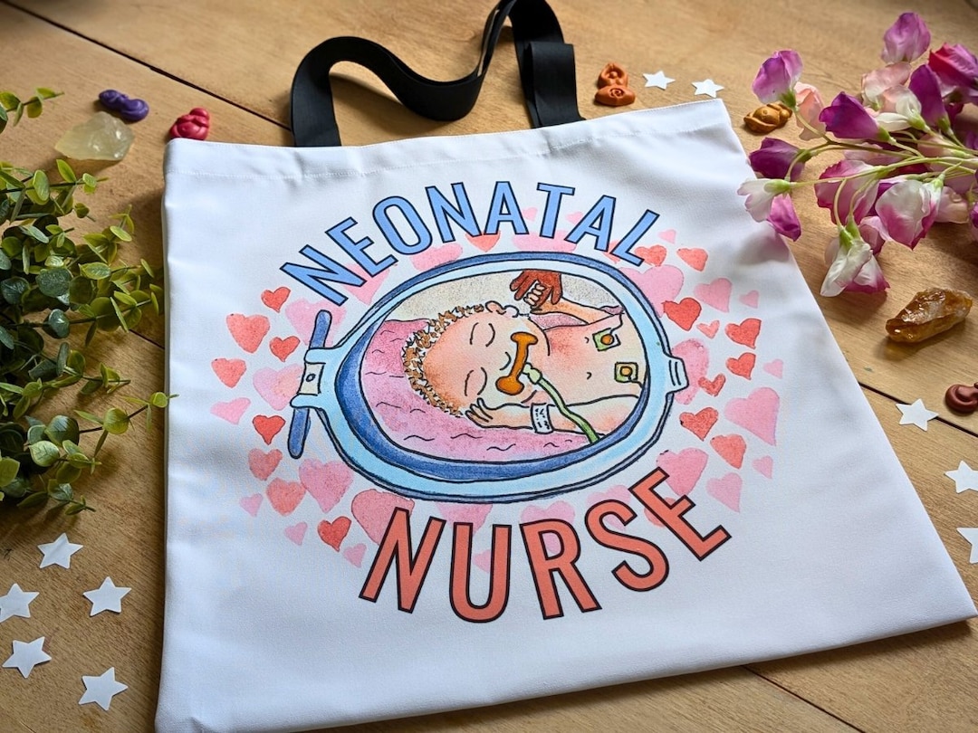 NICU Nurse Tote Bag Neonatal Nurse Bag Thank You Gift for NICU Nurse - Etsy