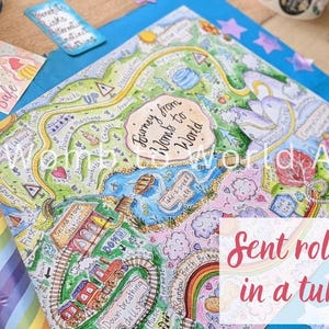 Stages of Birth Journey Map A3 Poster | Antenatal Education | Doula ...