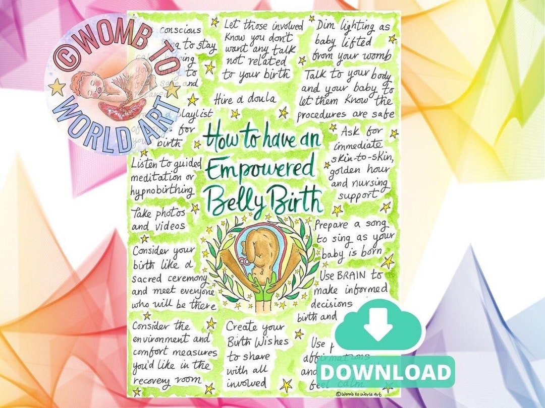 Empowered Caesarean Birth Guide: Positive C-section Belly Birth ...