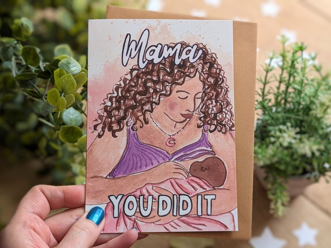 Breastfeeding Milestone Card Breastfeeding Congratulations Postpartum ...