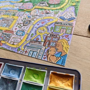 Pregnancy Milestones Stages Map A4 Download | Antenatal Education ...